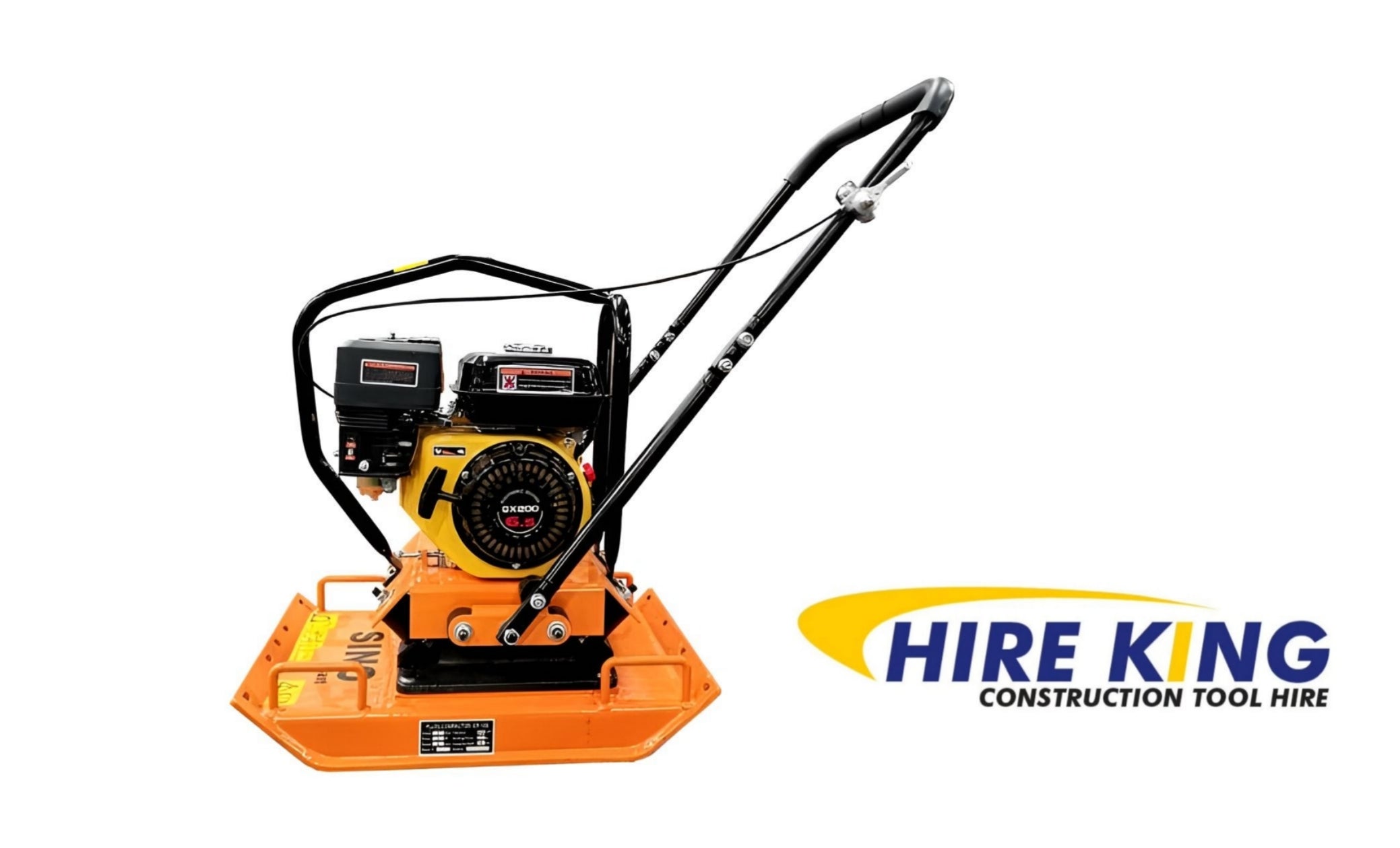 Plate Compactor (L) - 100KG (Petrol) -6HP – Hire King